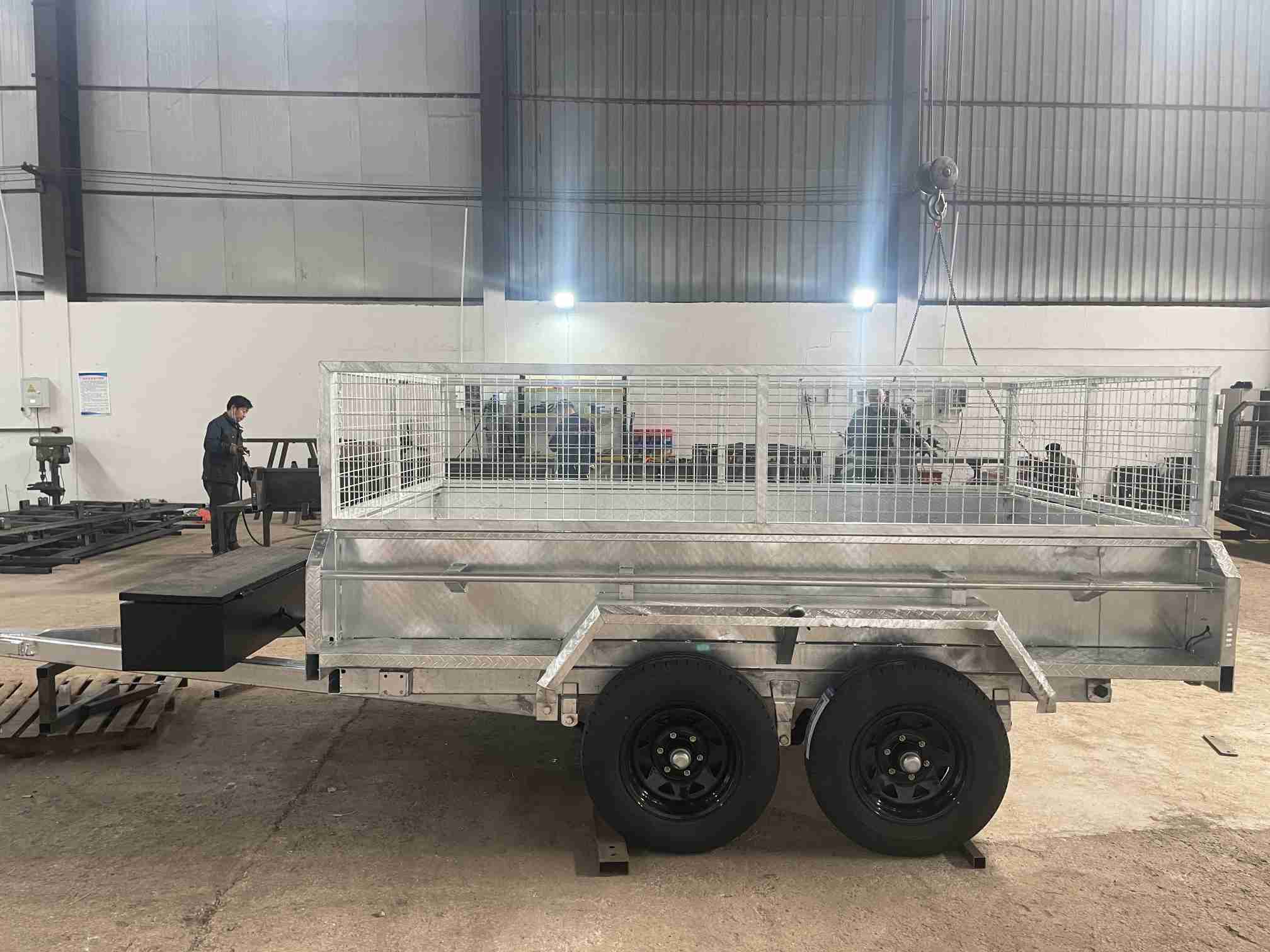 12x6 hydraulic tipper 3500kg_Towhaul Trailer